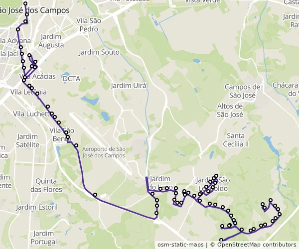 Linha 302 Putim / Praça Afonso Pena: horários, rota, paradas e mapa ...